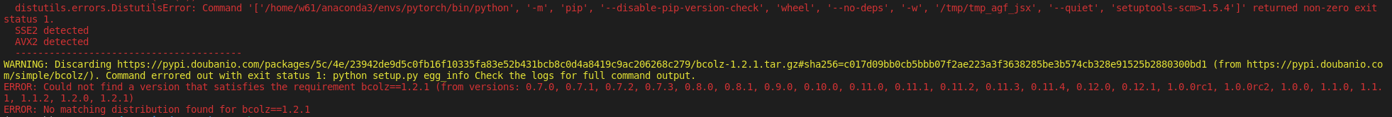 python安装bcolz库的正确姿势_pip3 install bcolz-CSDN博客