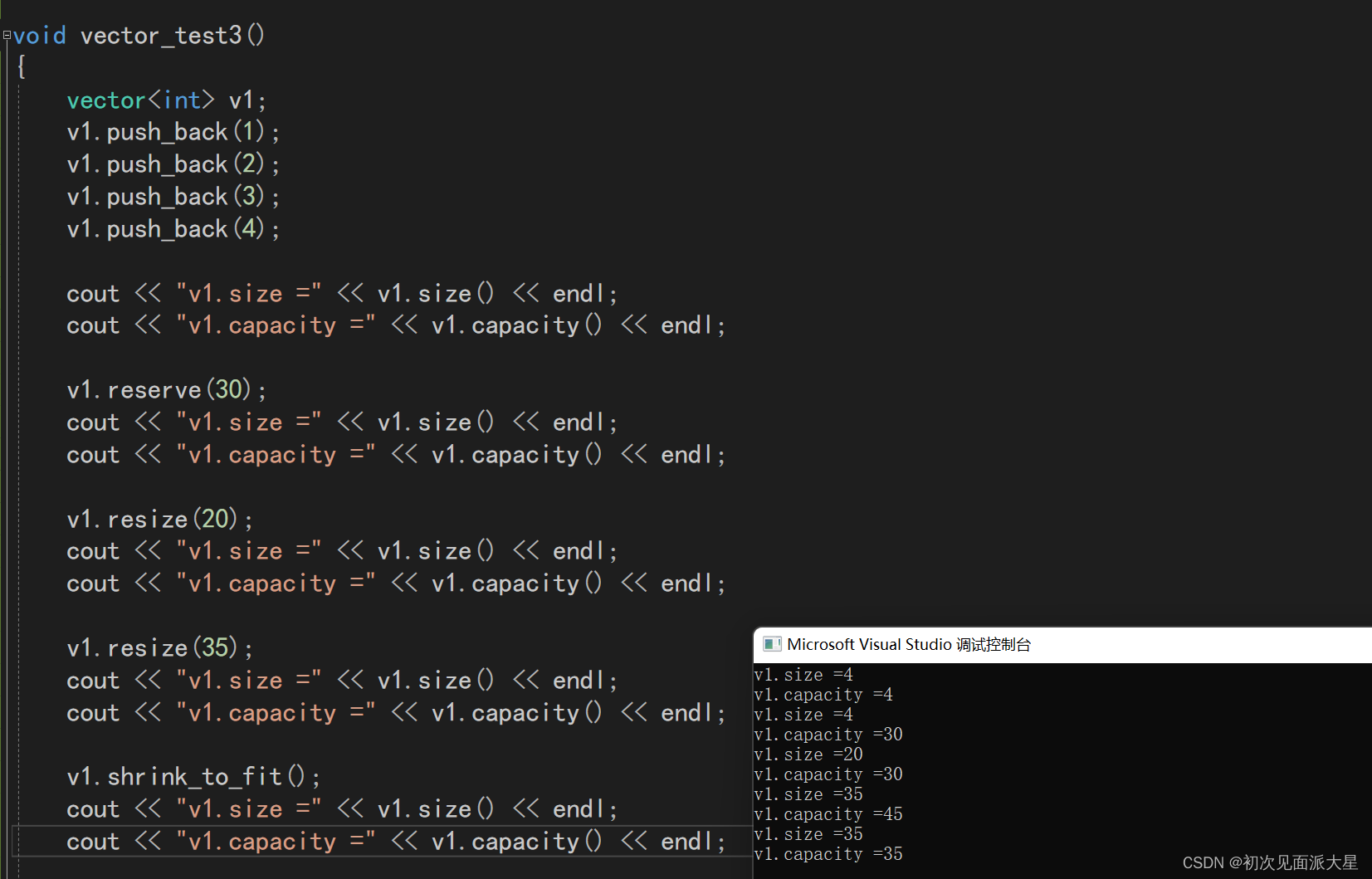 【C++】 vector的使用_vector c++ 用法-CSDN博客