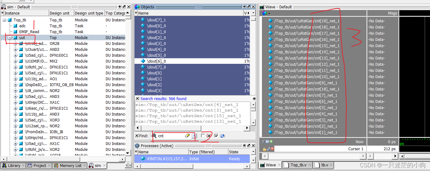 Modelsim使用网表+标准延时文件做后仿真时，查看多个触发器组合的值_modelsim 后仿-CSDN博客