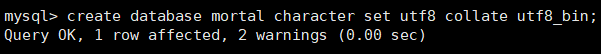 完美解决数据库设置字符集报错| Warning | 3719 | ‘utf8‘ is currently an alias for the character set UTF8MB3, but ...