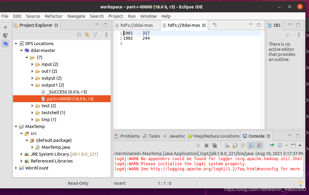 Ubuntu中实现mapreduce编程_mapreduce作业执行hadoop用ubuntu-CSDN博客