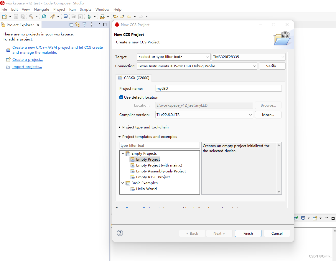 DSP28335的自学之路：梦开始的地方，点亮LED-CSDN博客