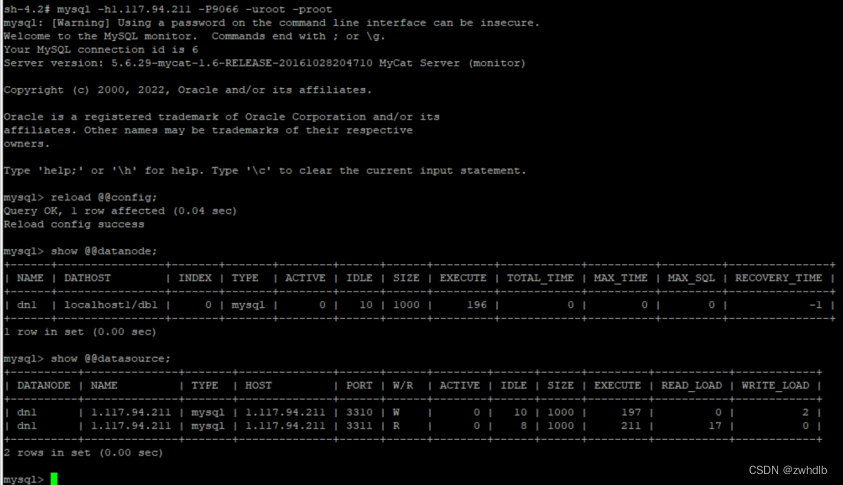 docker搭建Mycat实现读写分离_mycat读写分离docker-CSDN博客