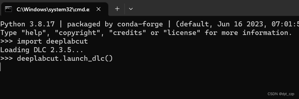 deeplabcut的启动_deeplabcut关掉要怎么打开-CSDN博客