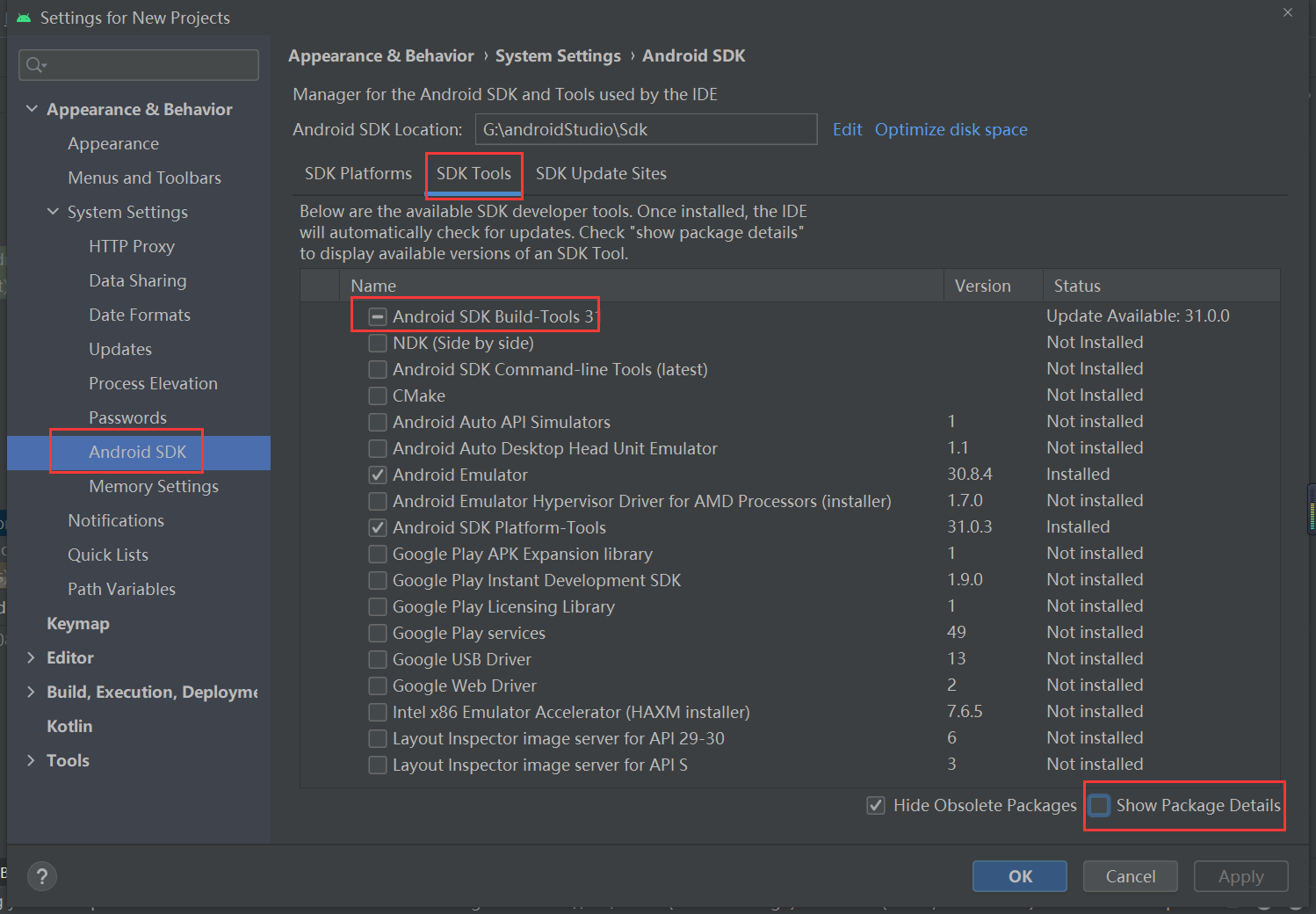 初次安装运行Android Studio遇到的“Failed to find Build Tools revision 30.0.2”（内附Android Studio安装教程）-CSDN博客