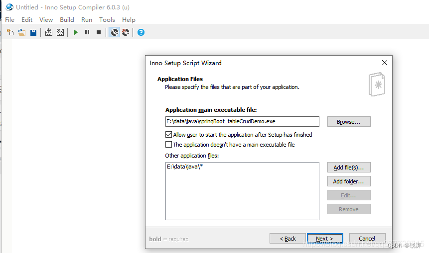 Idea生成可执行jar包并转换成exe文件在window上运行含jrejar打包exe Csdn博客 