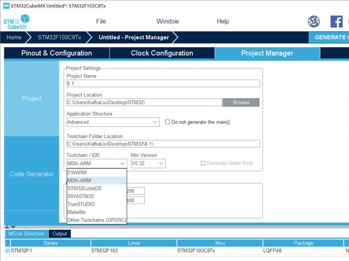 基于Stm32tubemx用HAL库完成控制LED灯、串口通信以及采用串口DMA方式向上位机连续发送数据_stm32通过串口控制led灯hal库-CSDN博客