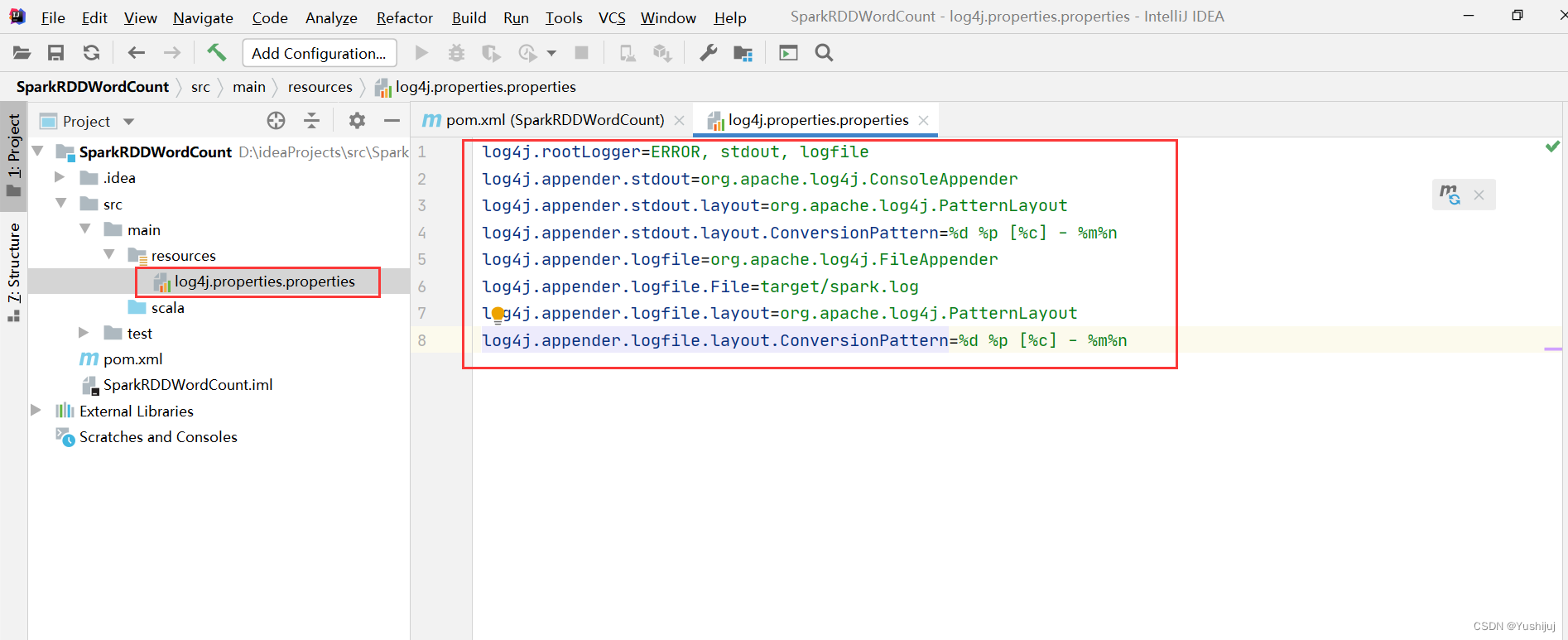 Spark RDD案例：词频统计_spark词频统计代码为什么统计的是一个字母-CSDN博客