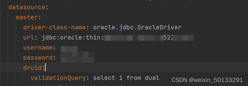 Jdbc Oracle Thin Xxx Xxx 165 8 1522 Xxxx Errorcode 923 State 42000 Error Com Alibaba Druid