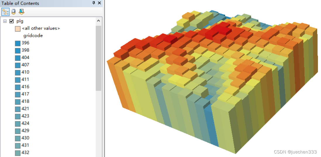 Arcgis基础实验操作100例 实验70三维块状化表达demarcgis三维地形实验 Csdn博客