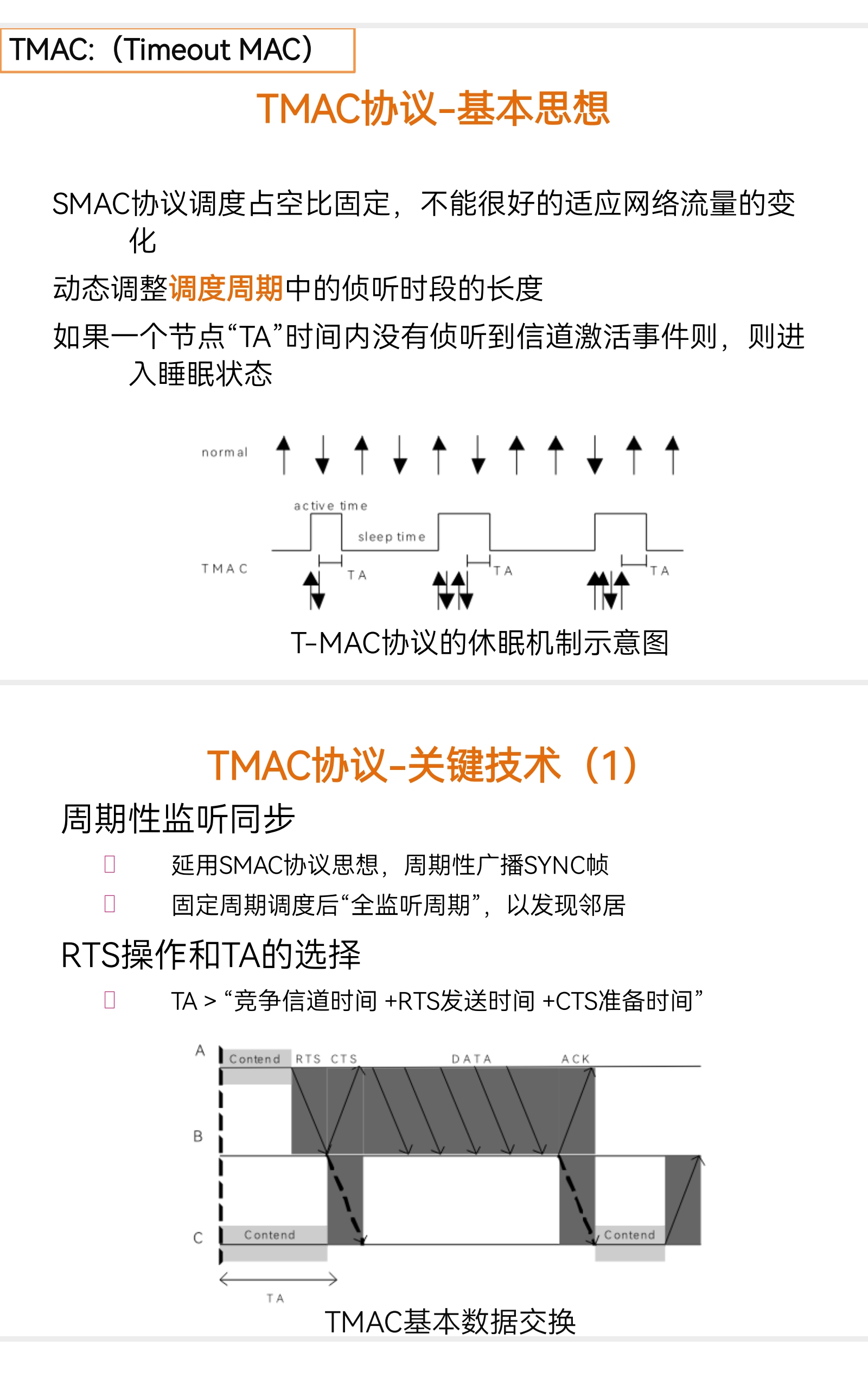 WSN 数据链路层协议 SMAC，TMAC…TRAMA...BMAC ，XMAC， ZMAC_smac bmac rimac的设计思想-CSDN博客