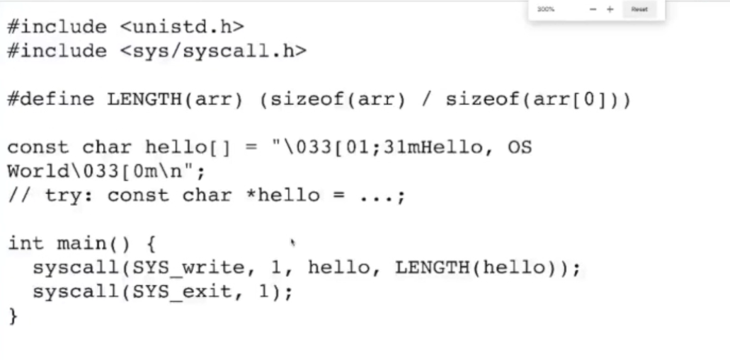 应用眼中的操作系统：系统调用_undefined reference to `puts-CSDN博客