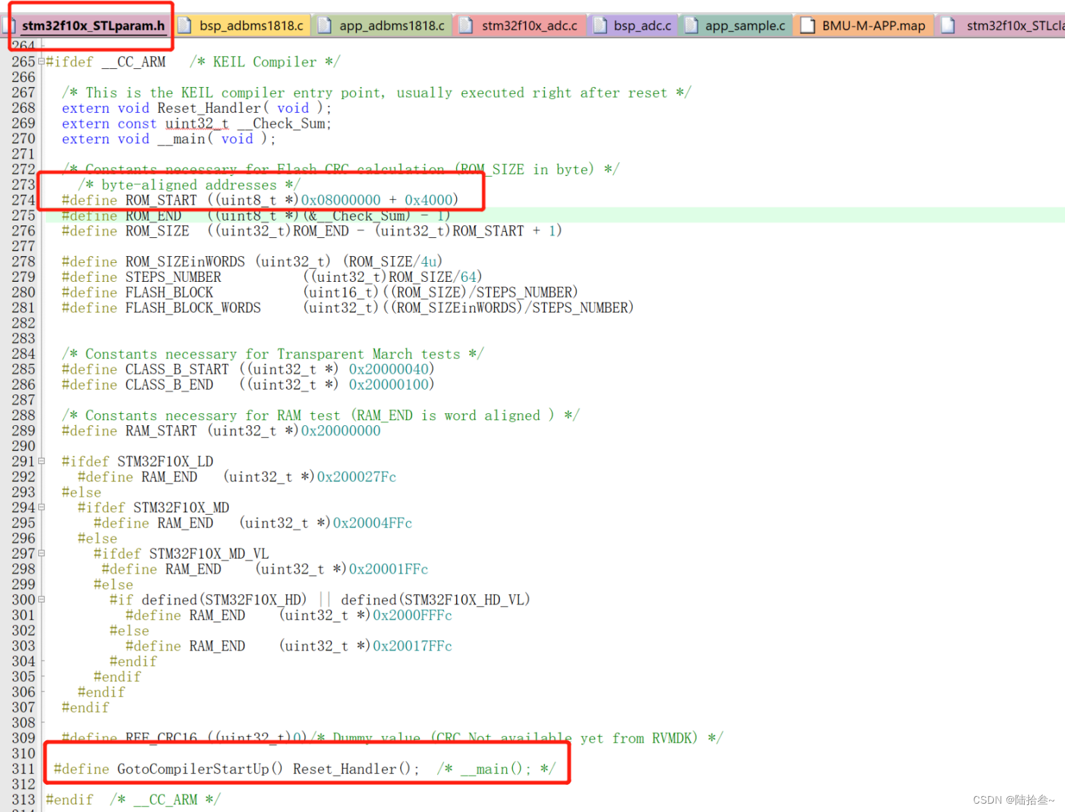 STM32F10X系列基于标准库——CLASSB库移植_stm32classb库-CSDN博客