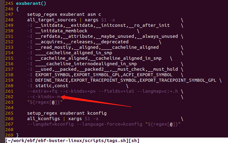 ctags 生成简明易用 linux 源码 tags_ctag linux 指定架构-CSDN博客