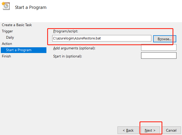 通过WINDOWS TASK SCHEDULE运行POWERSHELL脚本备份AZURE托管实例_task scheduler运行ps1、-CSDN博客