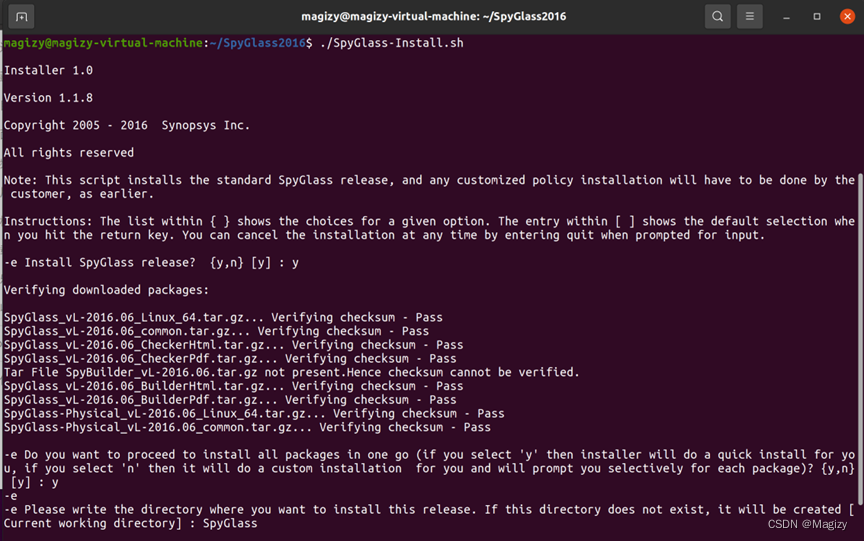 在Ubuntu20.04上安装Synopsys SpyGlass_spyglass2016 适配的linux系统-CSDN博客