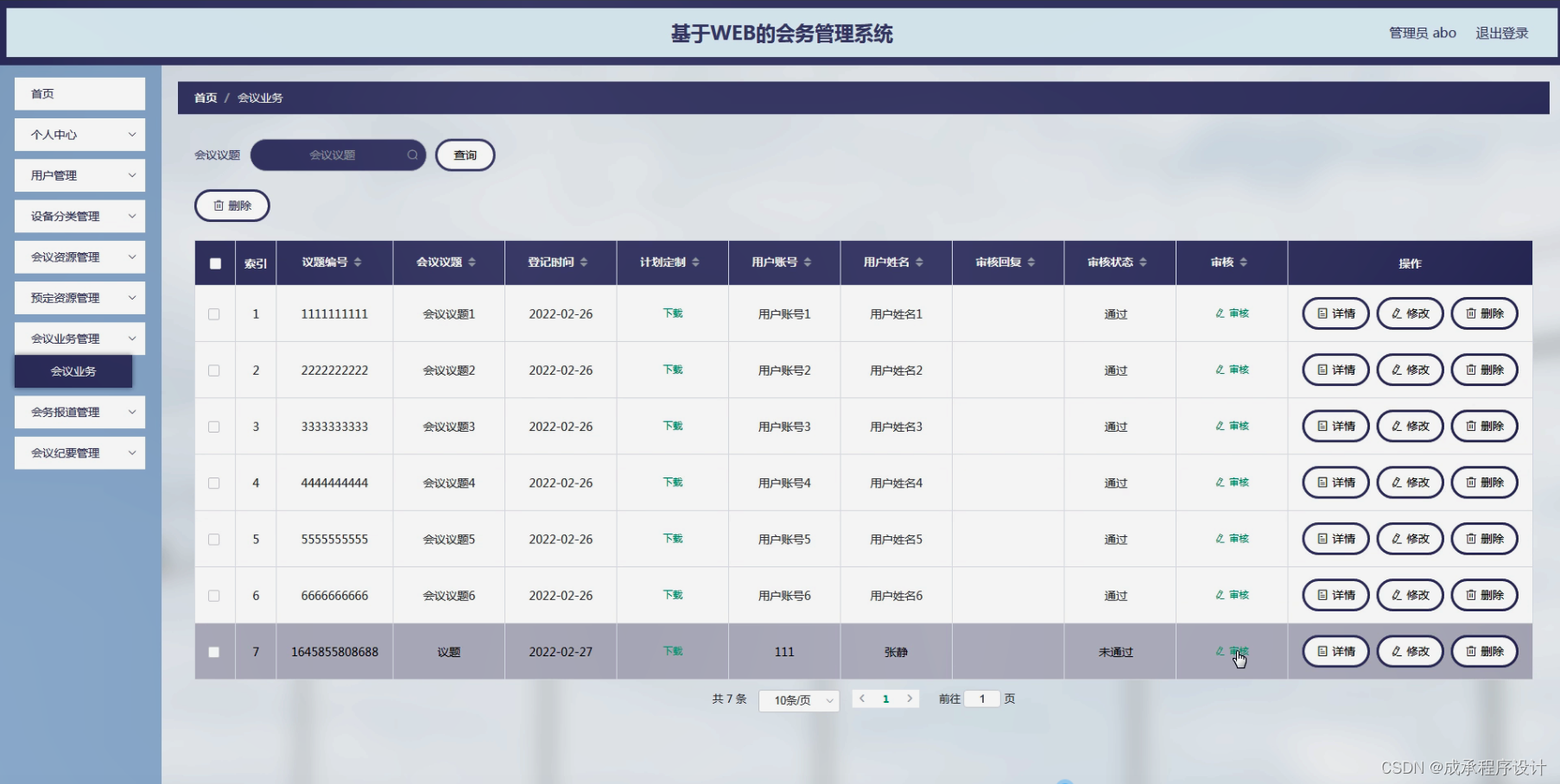 Java基于web的会务管理系统（开题源码）javaweb项目管理系统开发背景 Csdn博客
