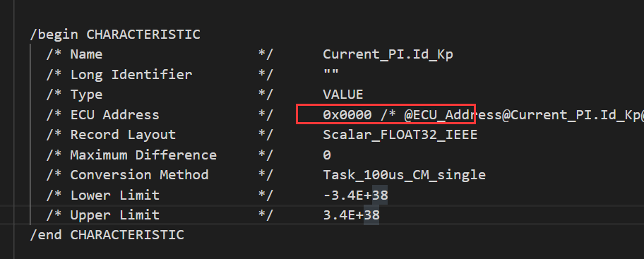 Simulink code generation: A2L file generation and update A2L address through elf file ...