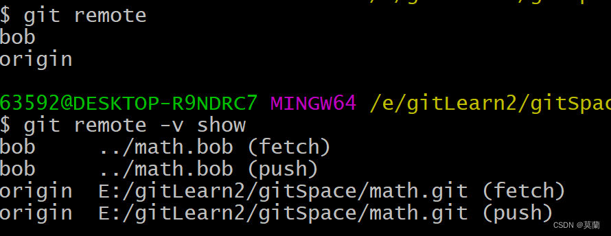 Git从入门到熟练第十一讲 git remote_git ls-remote-CSDN博客