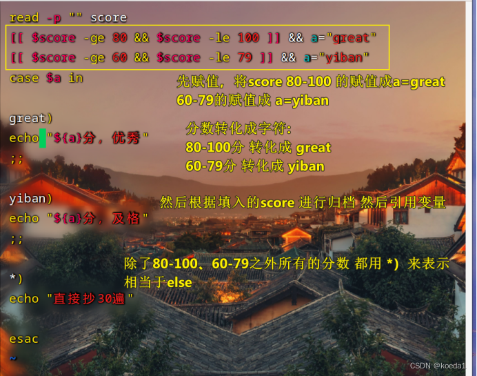 Shell编程之条件语句 Csdn博客