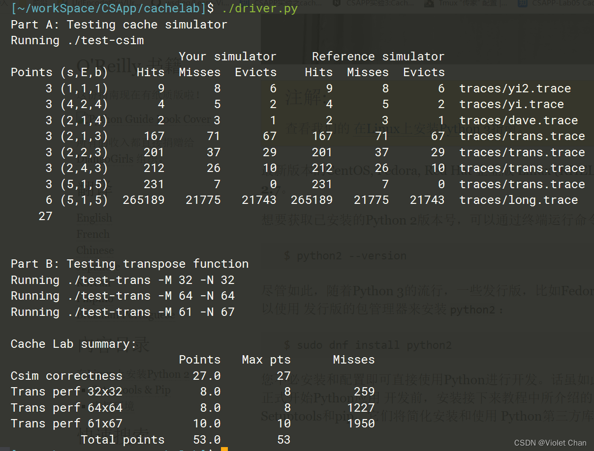 《CS:App》实验 Cache Lab 配彩图 详细解析_cache lab csmic编译错误-CSDN博客