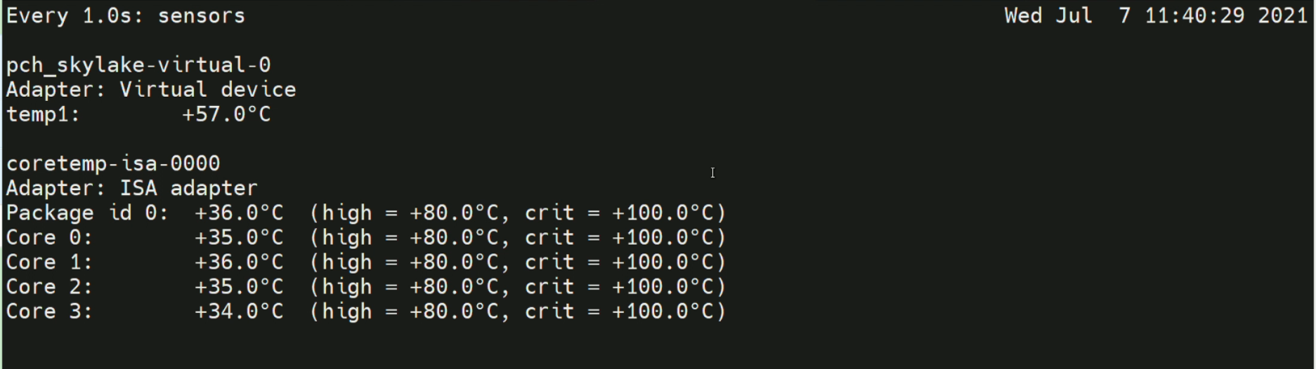 linux 实时查看cpu温度_linux 实时显示cpu温度-CSDN博客