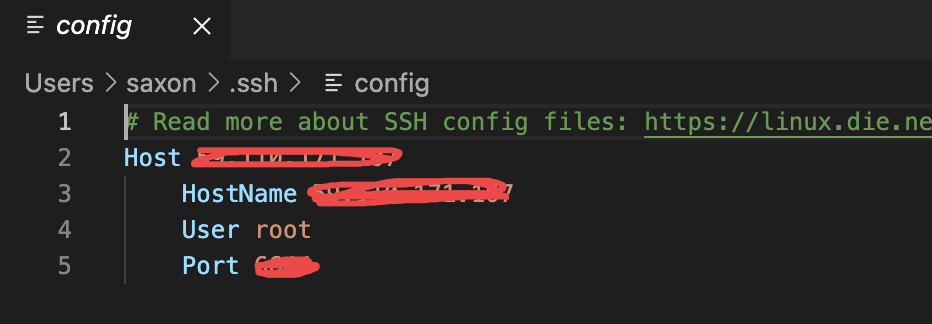 VSCode连接远程主机-修改本地config以获取root权限_vscode连接服务器以root-CSDN博客