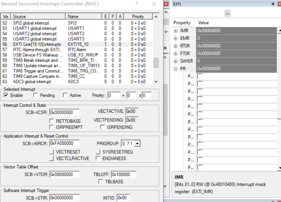 stm32中断模型和中断初始化(EXTI、NVIC、timer、AFIO)_stm32 afio-CSDN博客