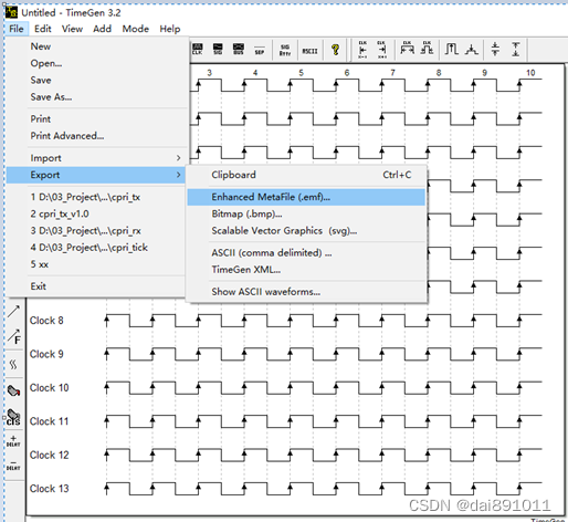 TimingGen绘波形图导入Viso步骤-CSDN博客