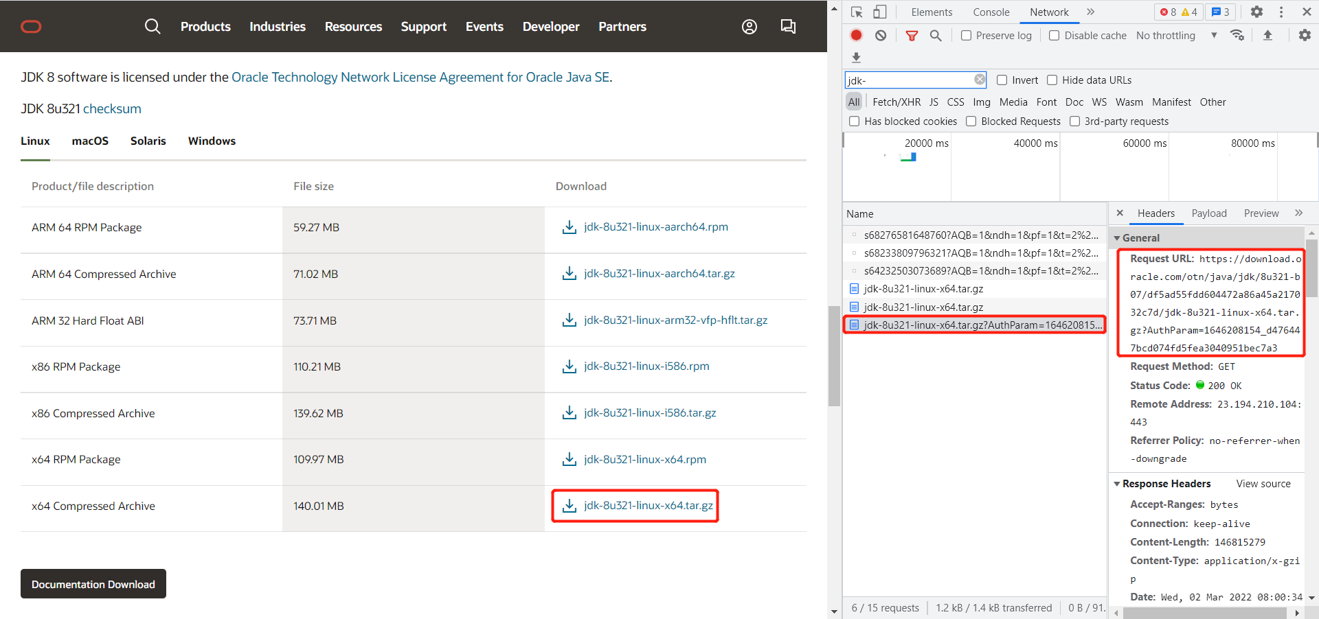 wget 的方式下载 JDK_wget url #下载jdk8的tar包-CSDN博客