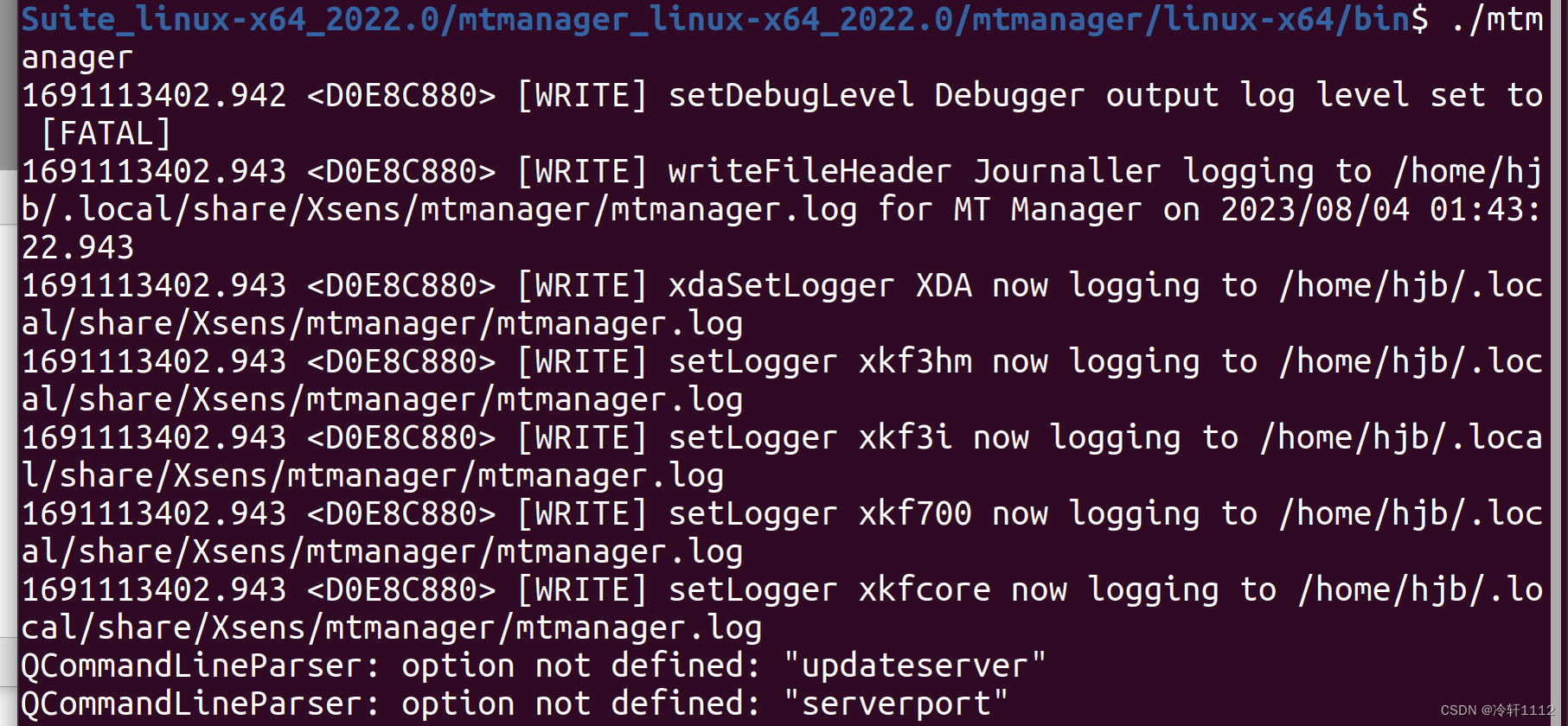 Ubuntu20.04IMU(Xsens)驱动安装和IMU内参标定_xsens的imu传感器在linux系统下,直接二进制下载的驱动和安装上位机产生的驱动-CSDN博客