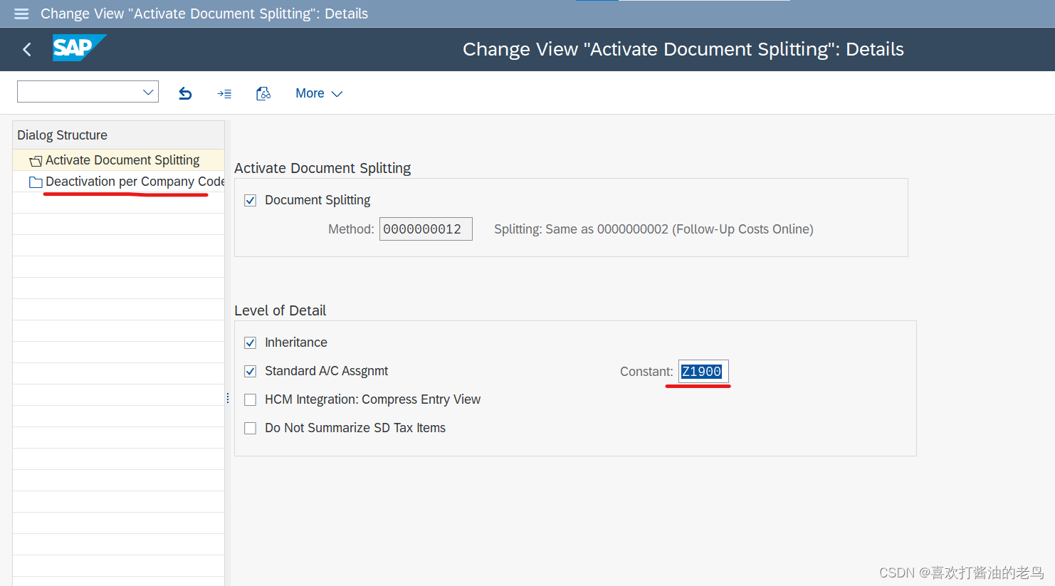 SAP MIGO + 561初始化库存，系统报错 - Constant Z1900 for Ledger !* does not ...