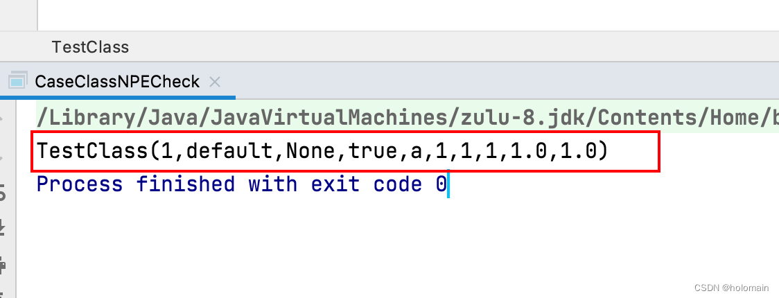 Scala类对象null值检测并填充scala 判空holomain的博客 Csdn博客