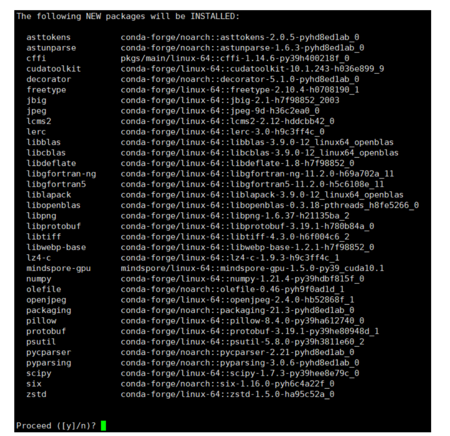 MindSpore 环境搭建操作手册_mindspore环境搭建实验手册-CSDN博客