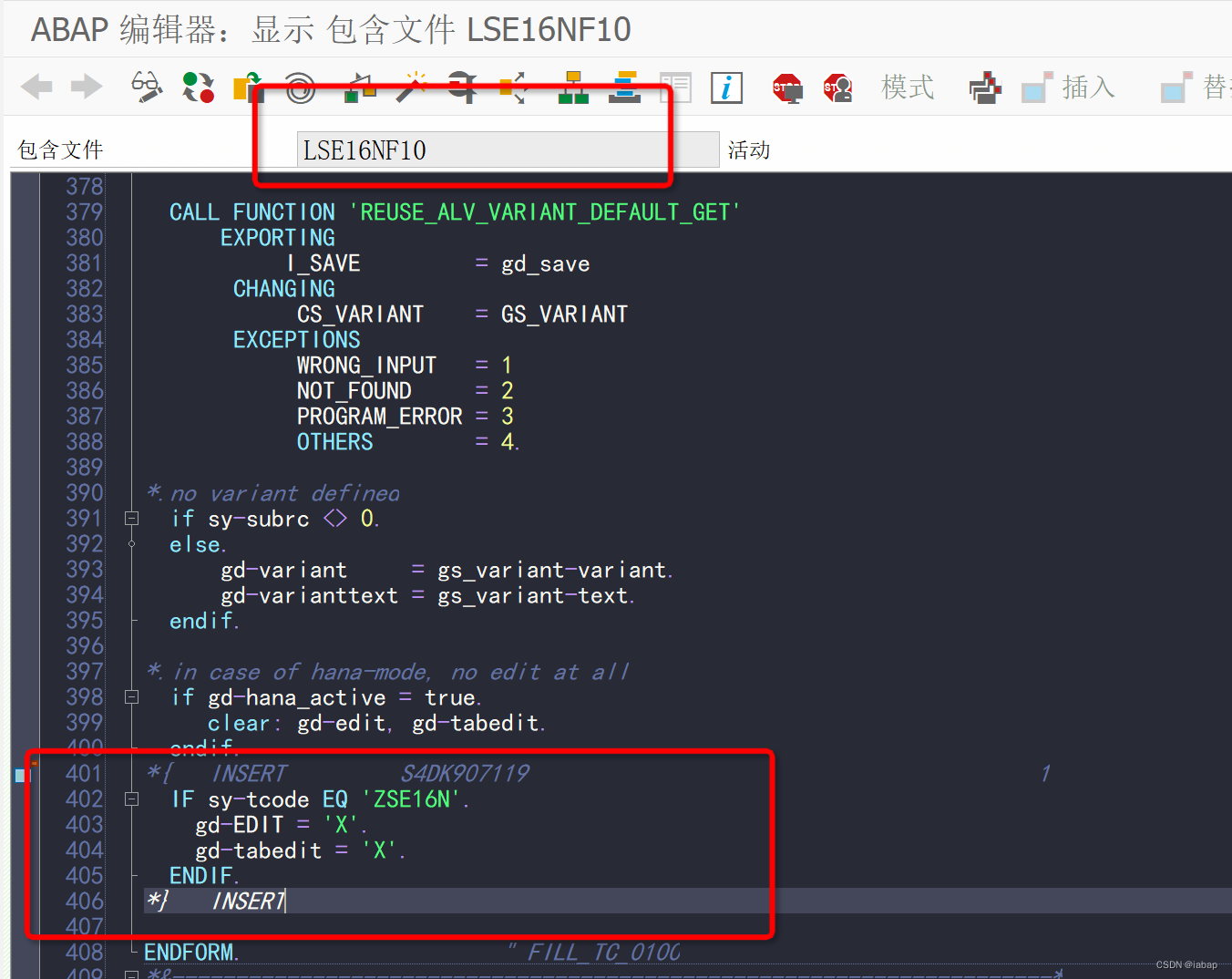 SAP调用系统函数和增强的方式，更方便的进行SE16N改表_zse16n-CSDN博客