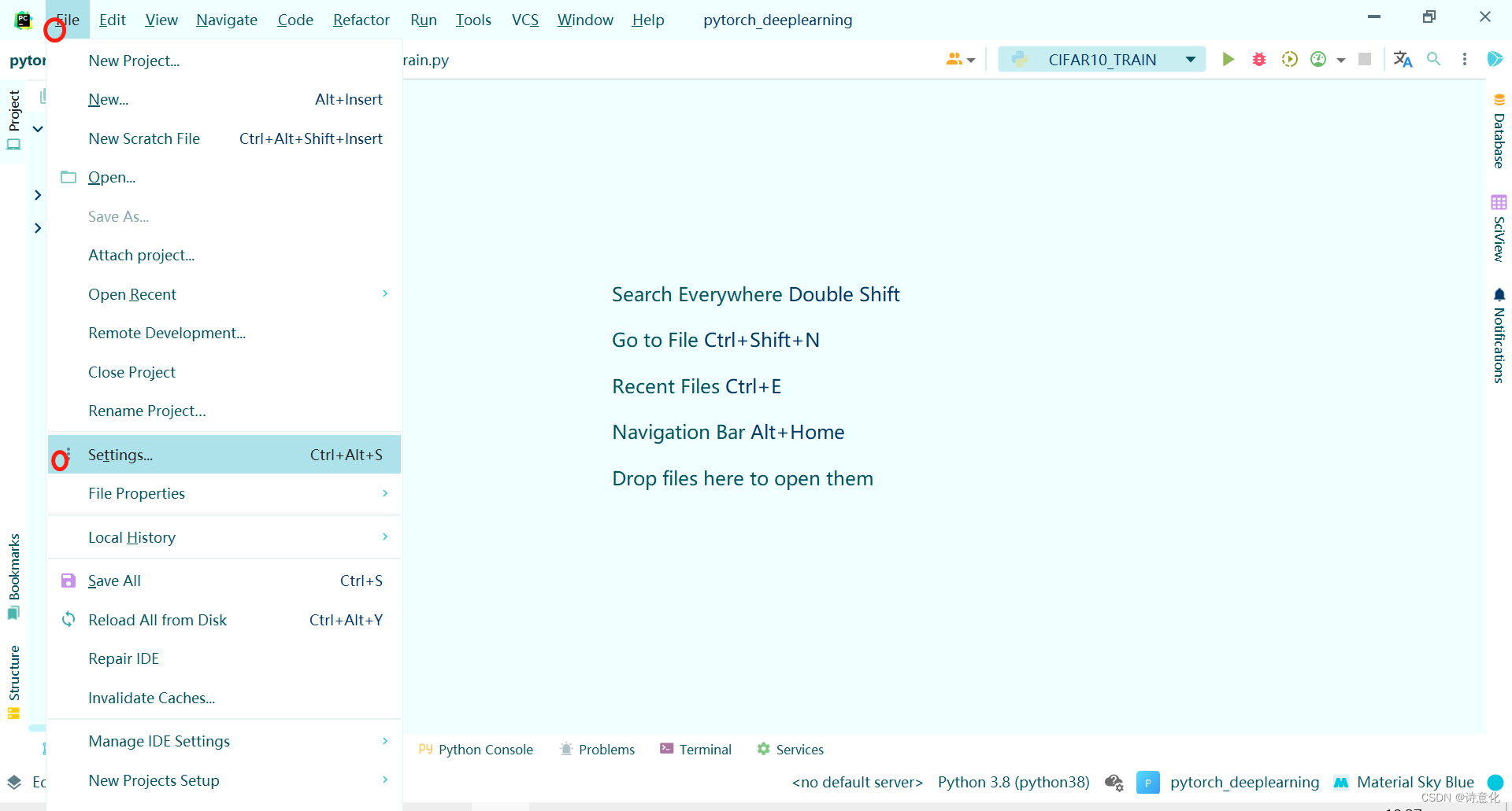 在window的pycharm里的pytorch框架上使用AMDgpu加速深度学习训练_pytorch amd-CSDN博客