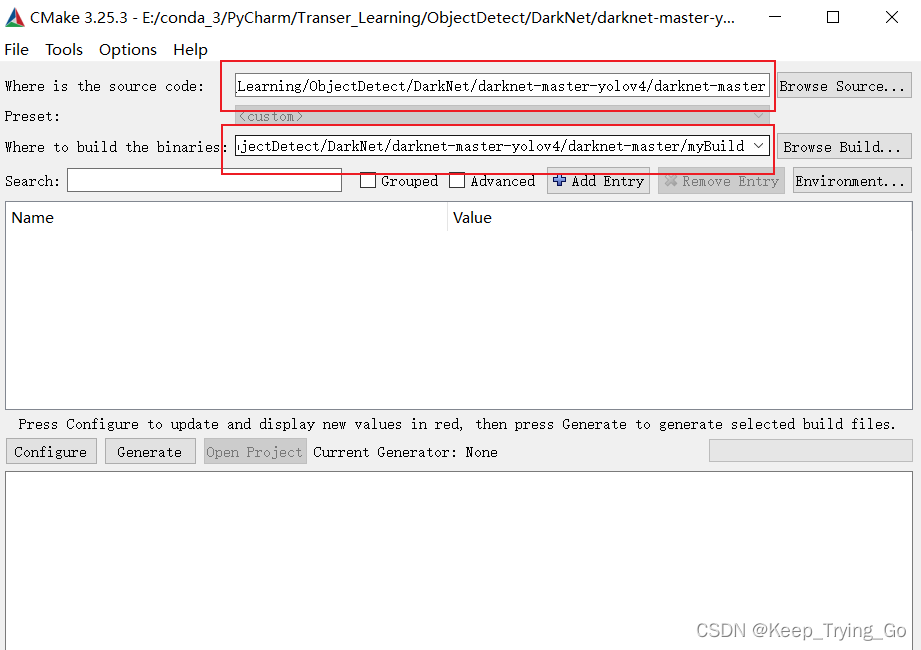 windows平台使用CMake工具对darknet的编译以及安装过程+yolov3+图像检测+摄像头检测+视频检测+手机作为摄像头进行检测（详解）_darknet 找不到cmake-CSDN博客