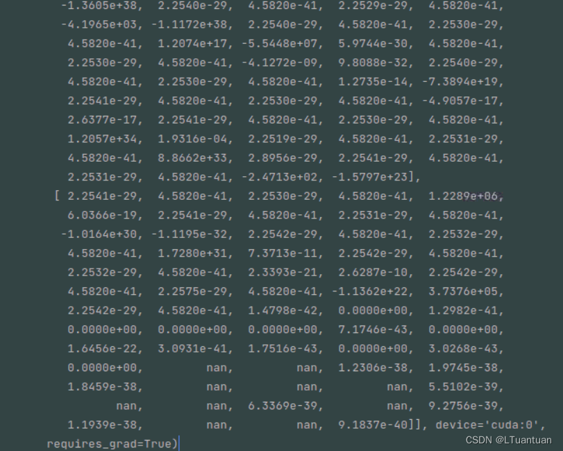 nn.Parameter生成含Nan（日常记录）_nn.parameter() 参数初始化有nan-CSDN博客