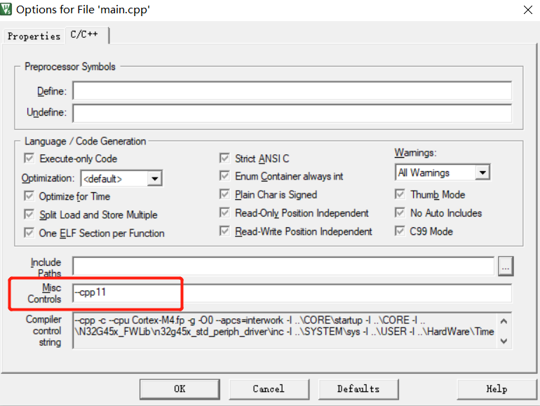 KEIL配置FreeRTOS、C++11_keil c++11-CSDN博客