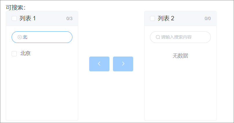 Element El Transfer 穿梭框详解 Csdn博客 
