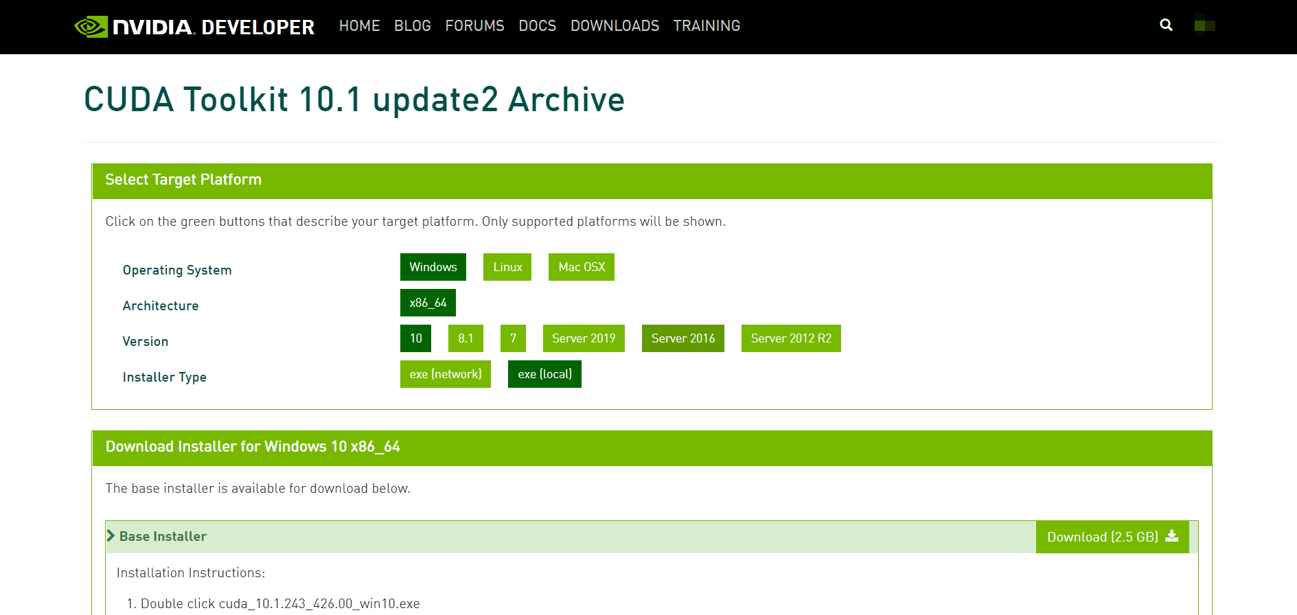 python教程：安装cuda10.1以及cudnn_cuda10.1对应的cudnn-CSDN博客