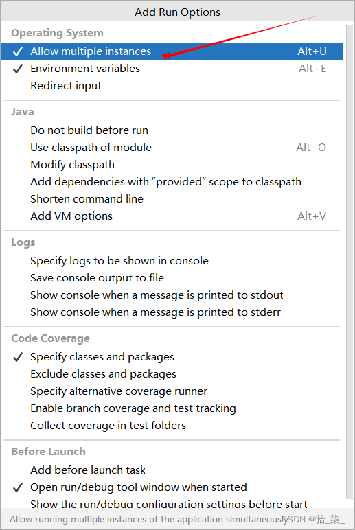 IDEA 2023 没有Allow parallel run_ieda 设置allow parallel run-CSDN博客