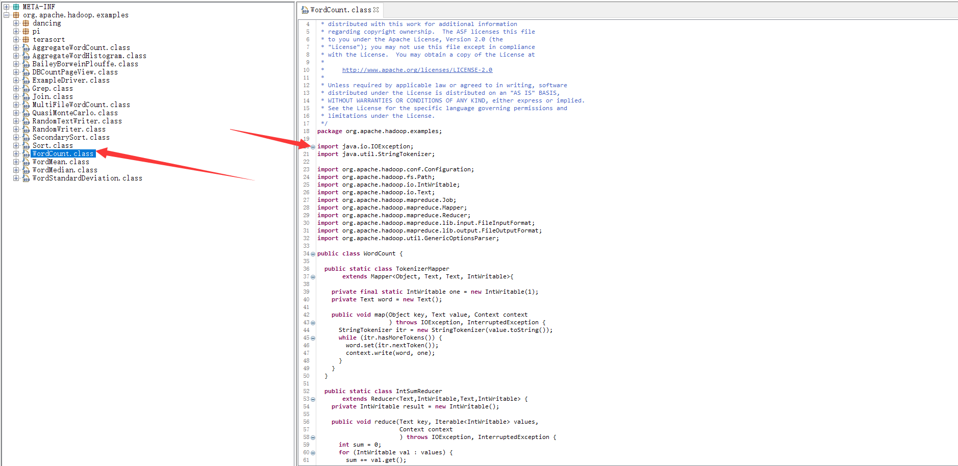 MapReduce学习2-1：以官方wordcount实例为例的MapReduce程序学习_wordcount实例测试-CSDN博客