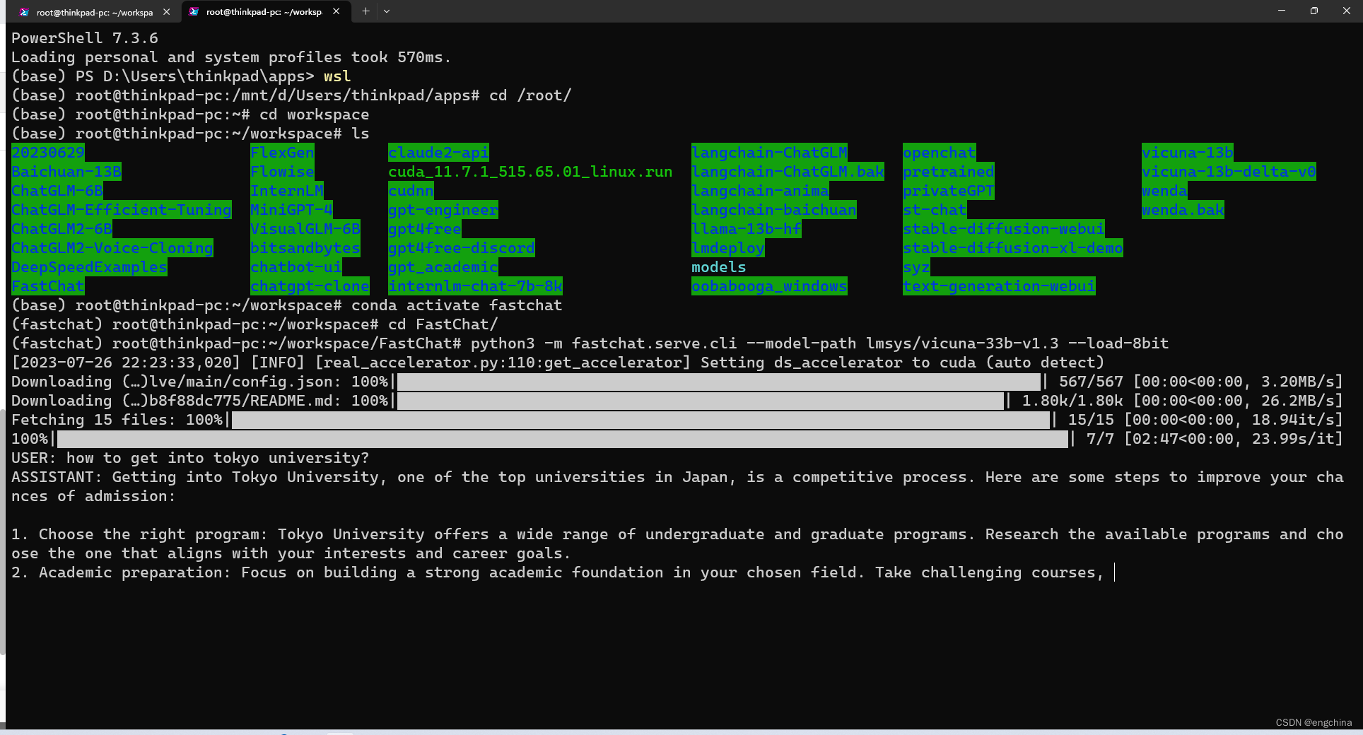 测试在 4090 上运行 vicuna-33b 进行推理-CSDN博客