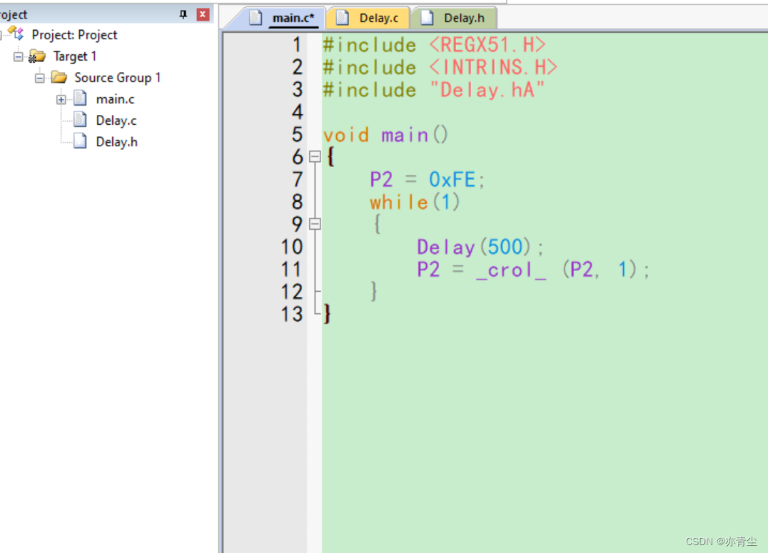 【51单片机入门】实现流水灯的原理及四种方法（详细易上手型）-CSDN博客