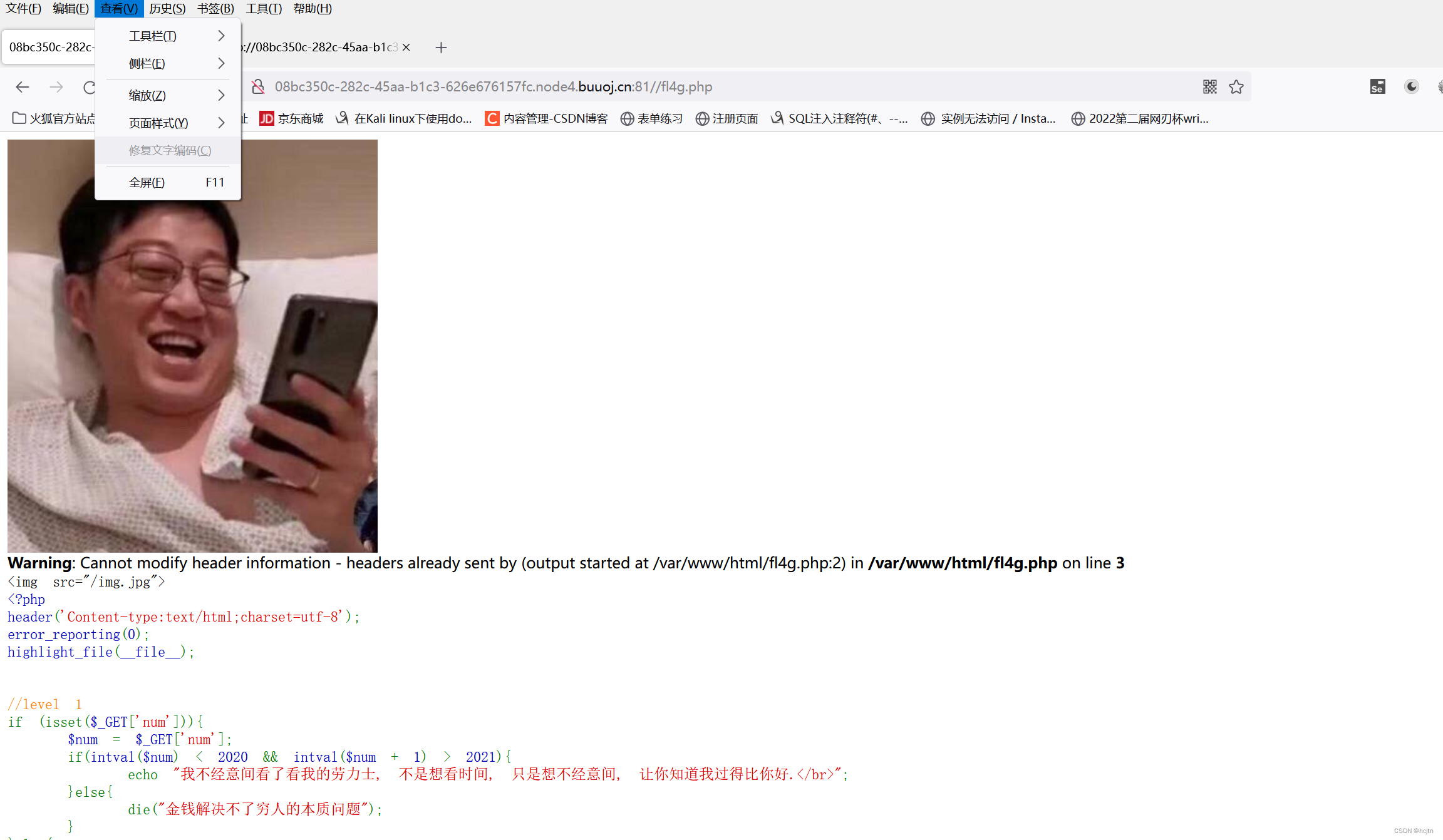 [WUSTCTF2020]朴实无华 1_[wustctf2020]朴实无华1-CSDN博客