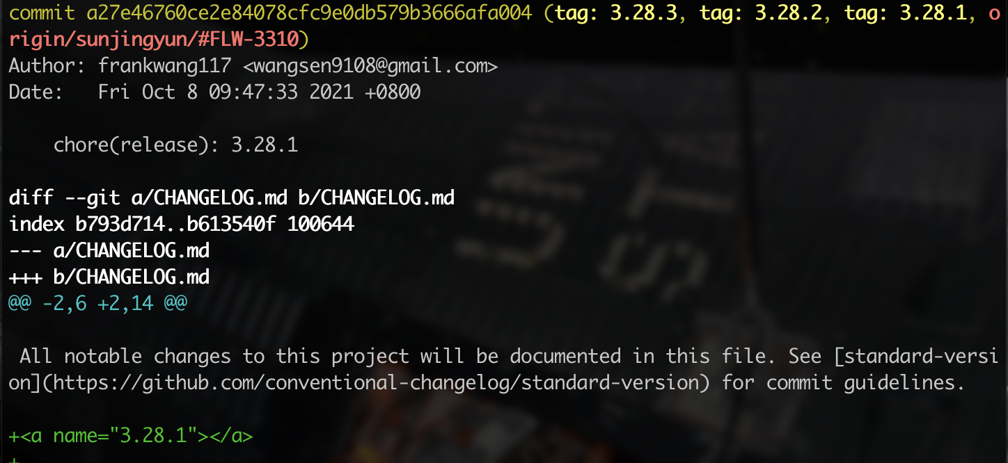使用 git tag 恢复版本并发布新 tag_tag发布失败,是不是要找开发要新的tag-CSDN博客