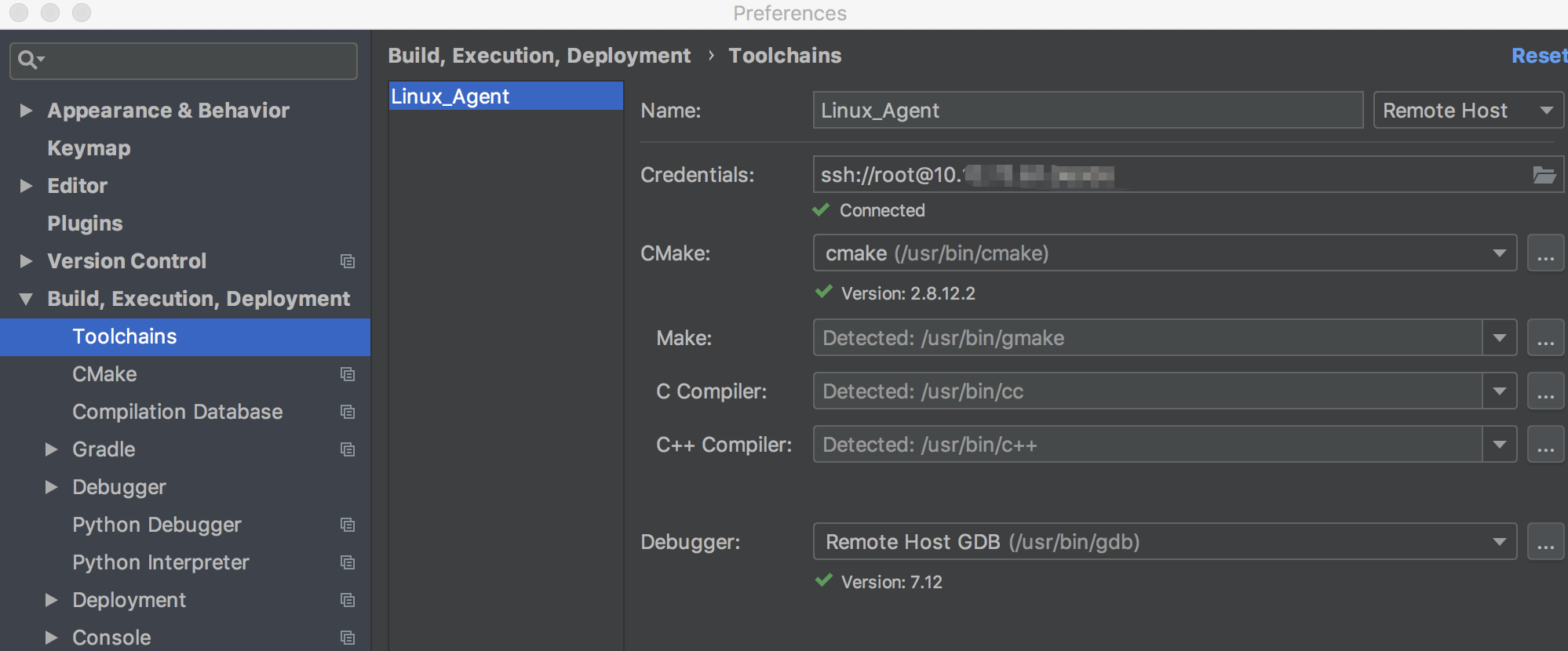 使用Clion远程自动同步和远程调试c++_clion attach-CSDN博客