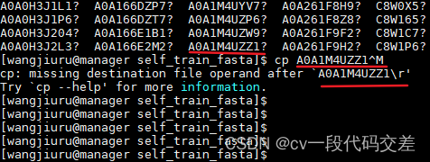 使用awk处理多行fasta文件拆分为单个fasta文件，并去掉后缀^M_awk拆分fasta文件-CSDN博客